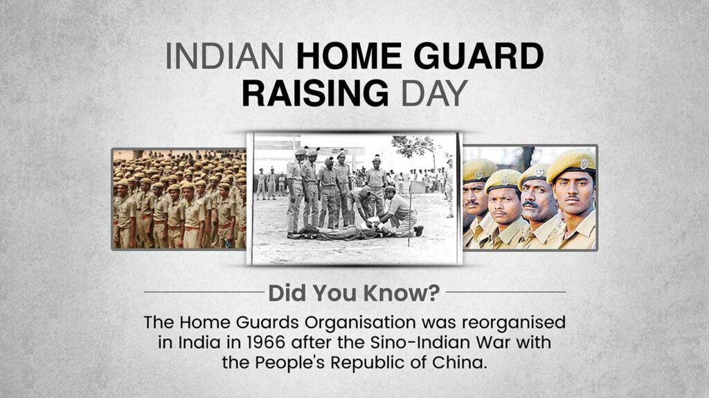 Indian Home Guard Raising Day Wishes Images, Poster, Banner And Status ...