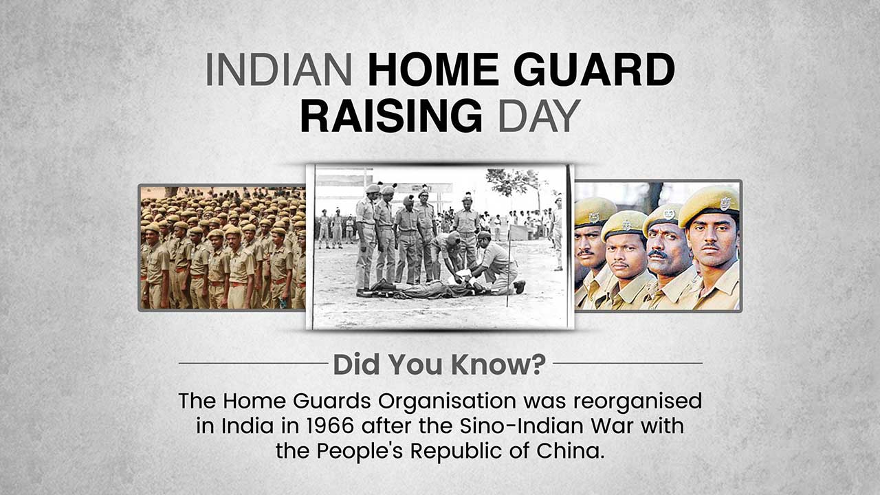Indian Home Guard Raising Day Wishes Images, Poster, Banner And Status ...