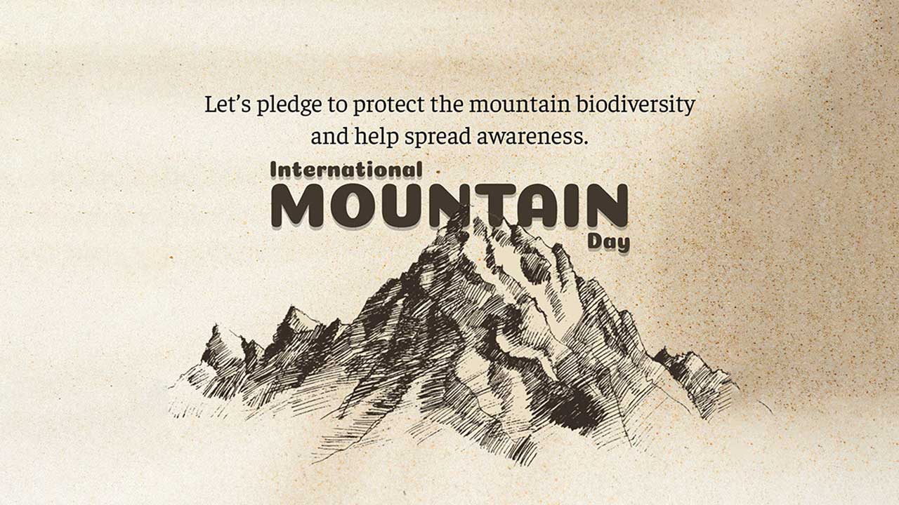 International Mountain Day Wishes Images, Poster, Banner, Status And Hd ...